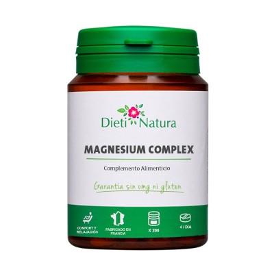 Magnesio Complex 60 y 200 Comprimidos | Dieti Natura