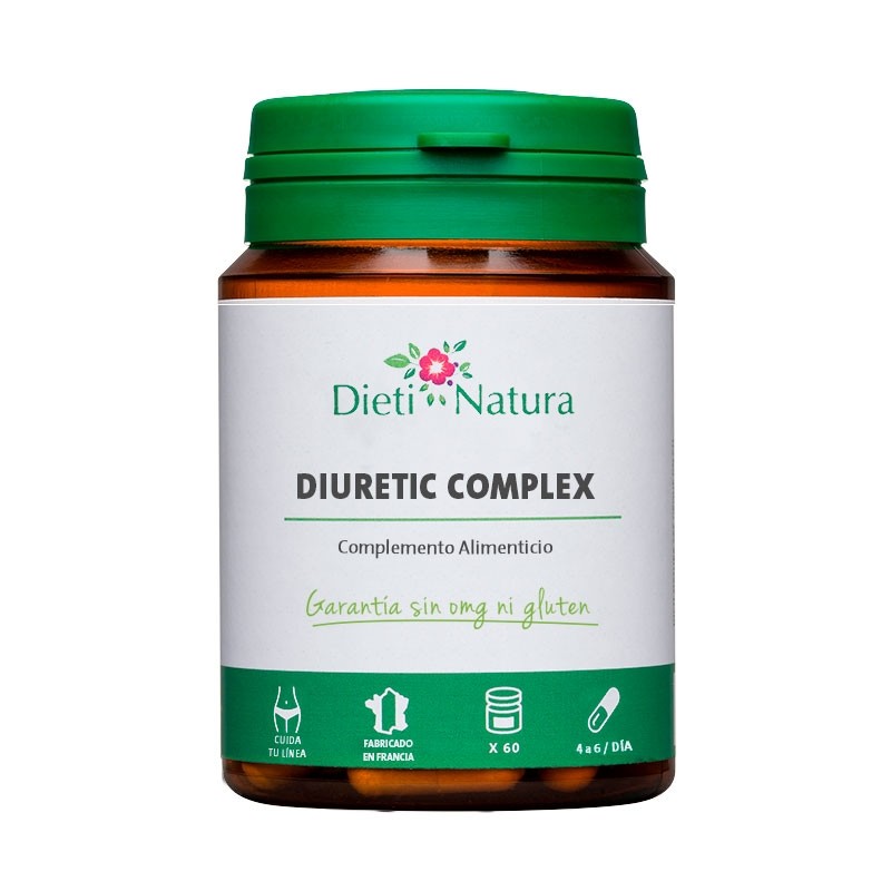 Diuretic Complex 60 y 200 Cápsulas - Cuida tu línea | Dieti Natura