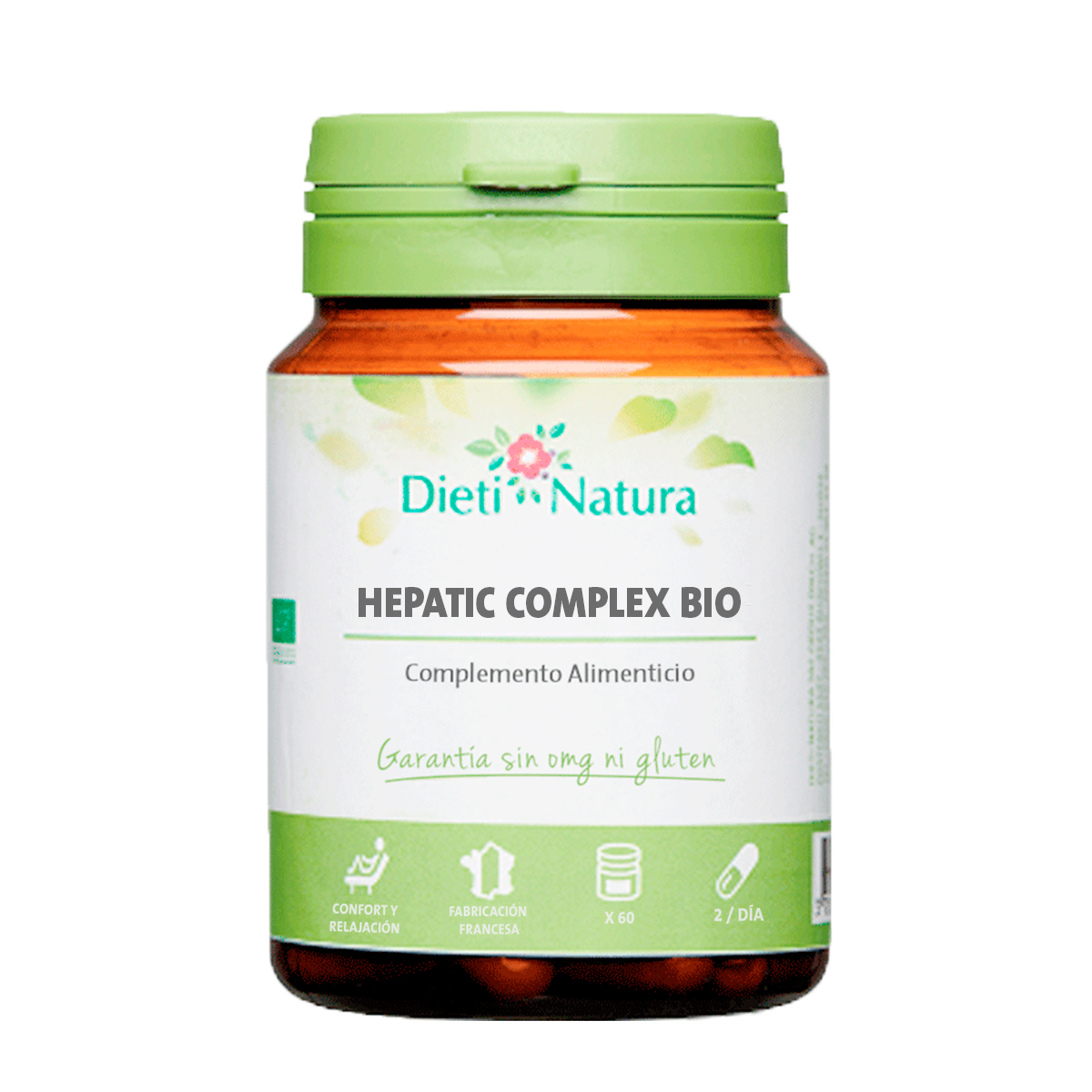 Hepatic Complex Bio 60 y 200 Cápsulas - Hígado | Dieti Natura