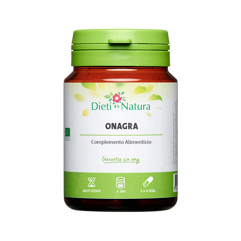Aceite de Onagra* 60 y 200 Cápsulas | Dieti Natura