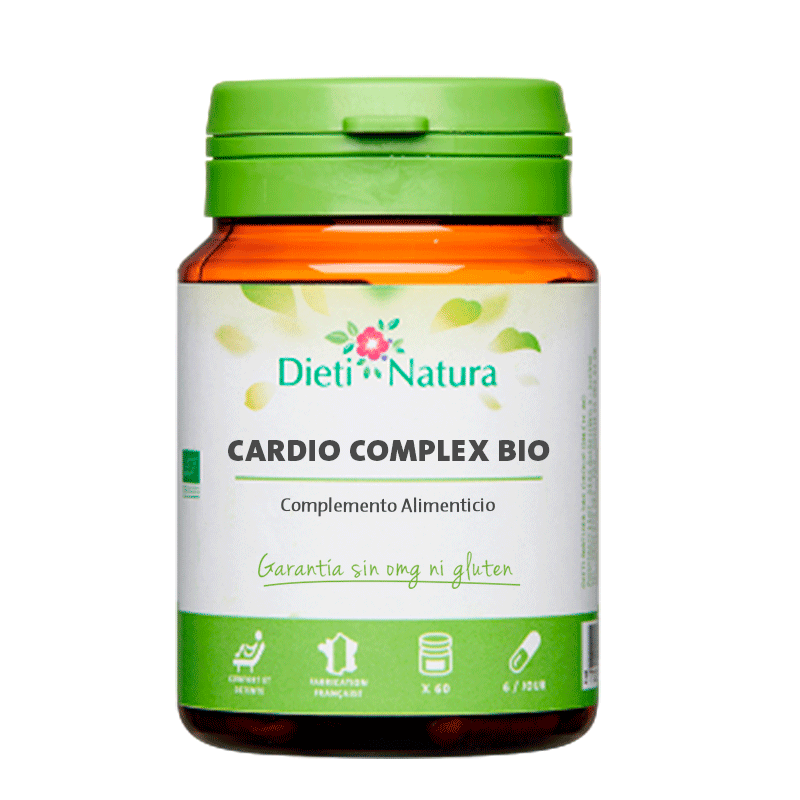 Cardio Bio 60 y 200 Cápsula - Tensión y Colesterol | Dieti Natura