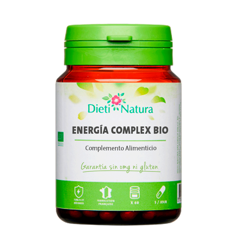 Energía Complex Bio 60 y 200 Cápsulas - Tono | Dieti Natura