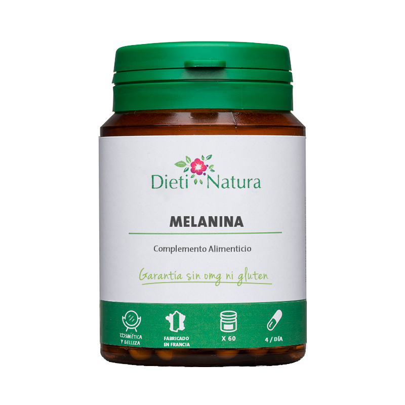 Melanina 60 Cápsulas - Acelera el bronceado | Dieti Natura