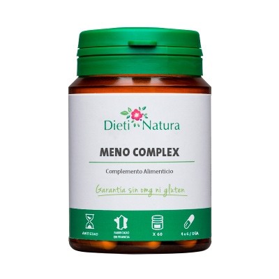 Meno+ 60 y 200 Cápsulas - Menopausia | Dieti Natura
