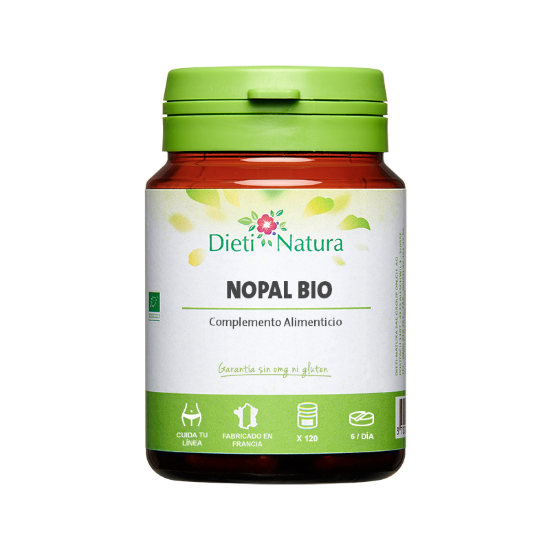 Nopal Bio 60 y 120 Comprimidos - Cuida tu línea | Dieti Natura