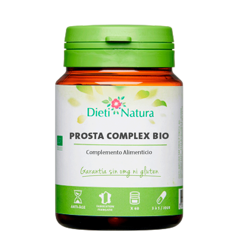 Prosta Complex Bio 60 y 200 Cápsulas - Confort Urinario | Dieti Natura