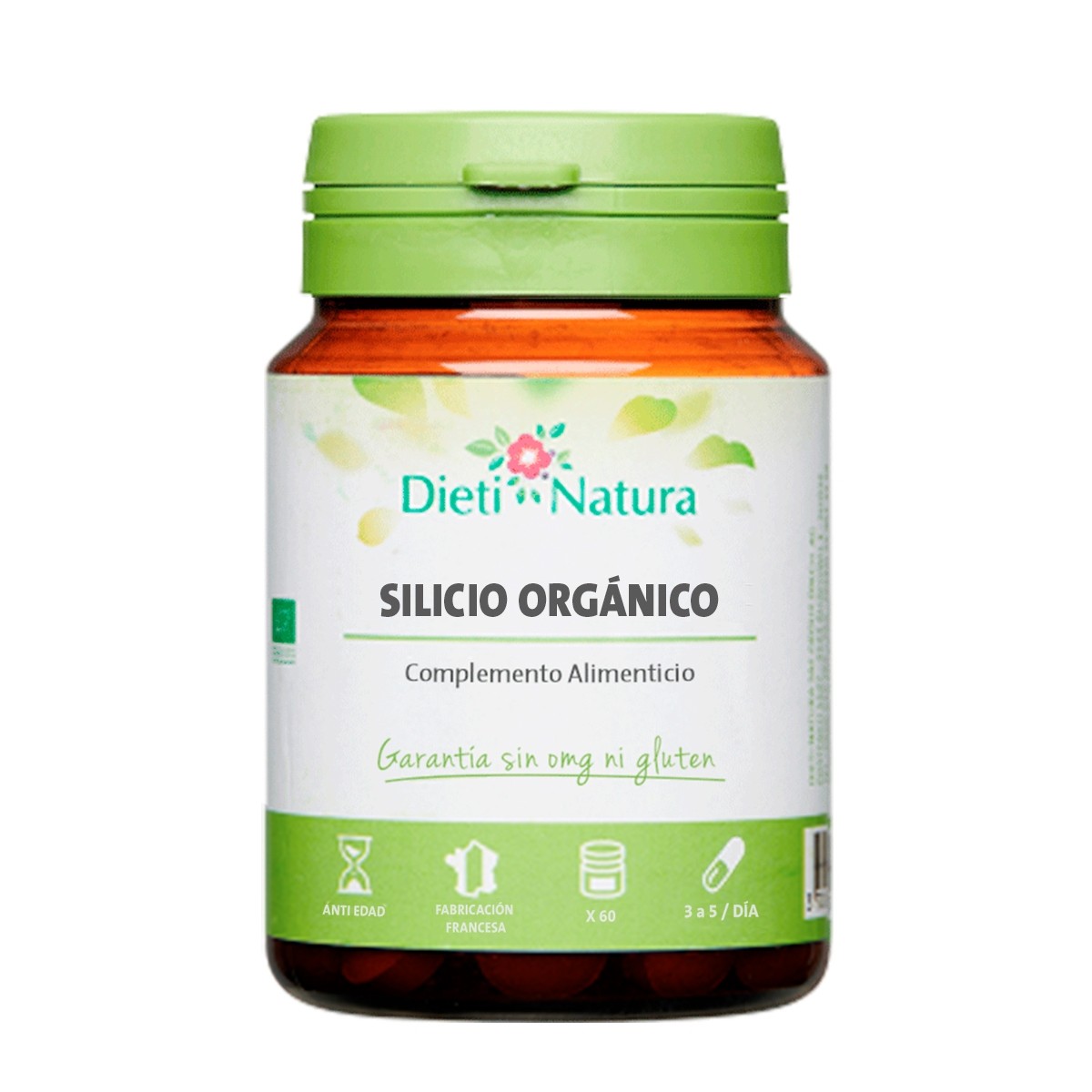 Silicio Orgánico Bio 60 y 200 Cápsulas - Articulación | Dieti Natura